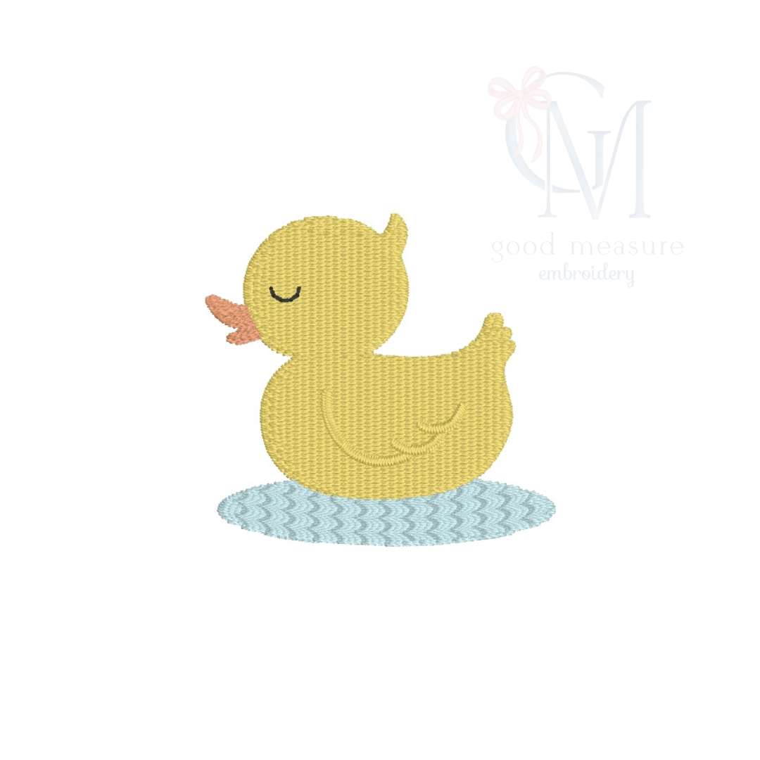 Mini Fill Baby Duck Embroidery Design – Good Measure Embroidery